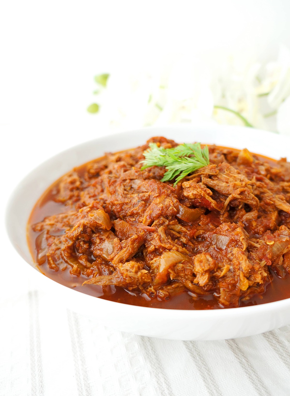 Pulled Maple BBQ Beef {Freezer Meal} - Haute & Healthy Living