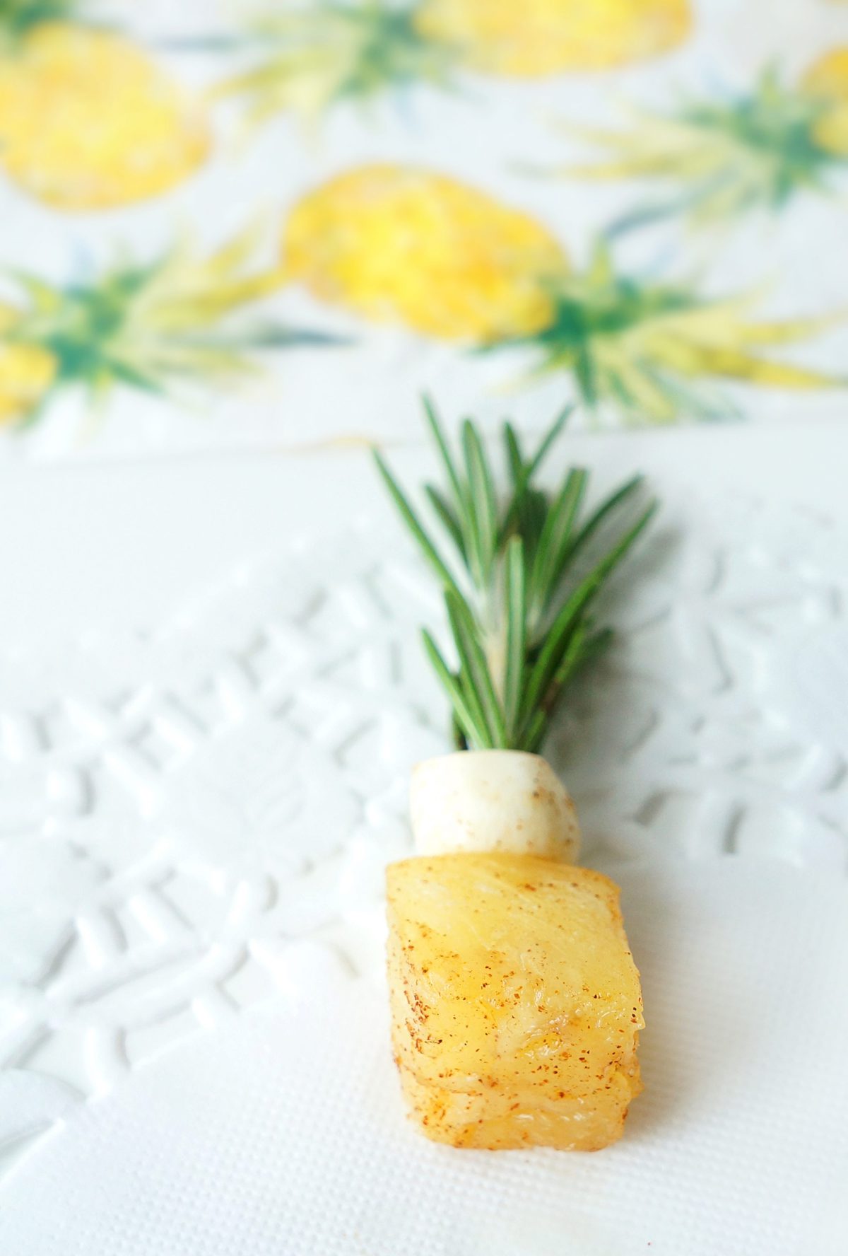 Mini Roasted Pineapples - Haute & Healthy Living