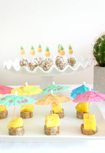 Tropical-Themed Party Ideas + FREE Printables - Haute & Healthy Living