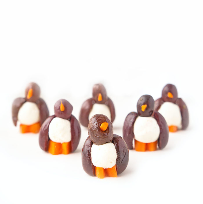 Olive & Goat Cheese Penguins | Haute & Healthy Living