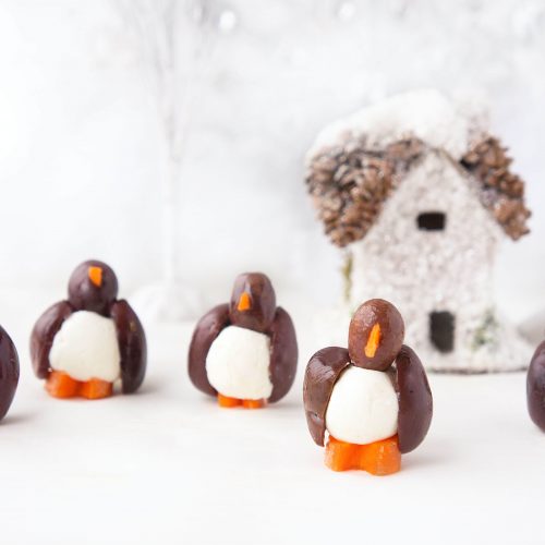 Olive & Goat Cheese Penguins | Haute & Healthy Living