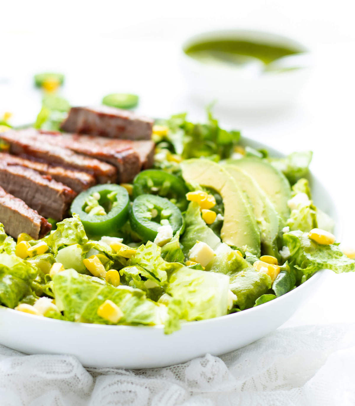 Steak & Avocado Salad | Haute & Healthy Living
