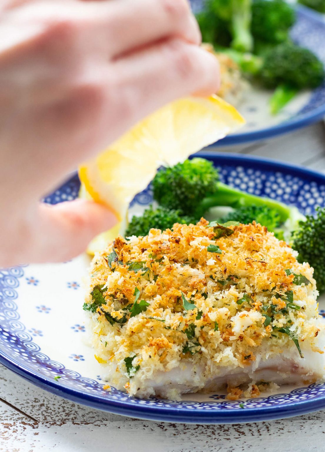 Baked Parmesan Crusted Cod - Haute & Healthy Living