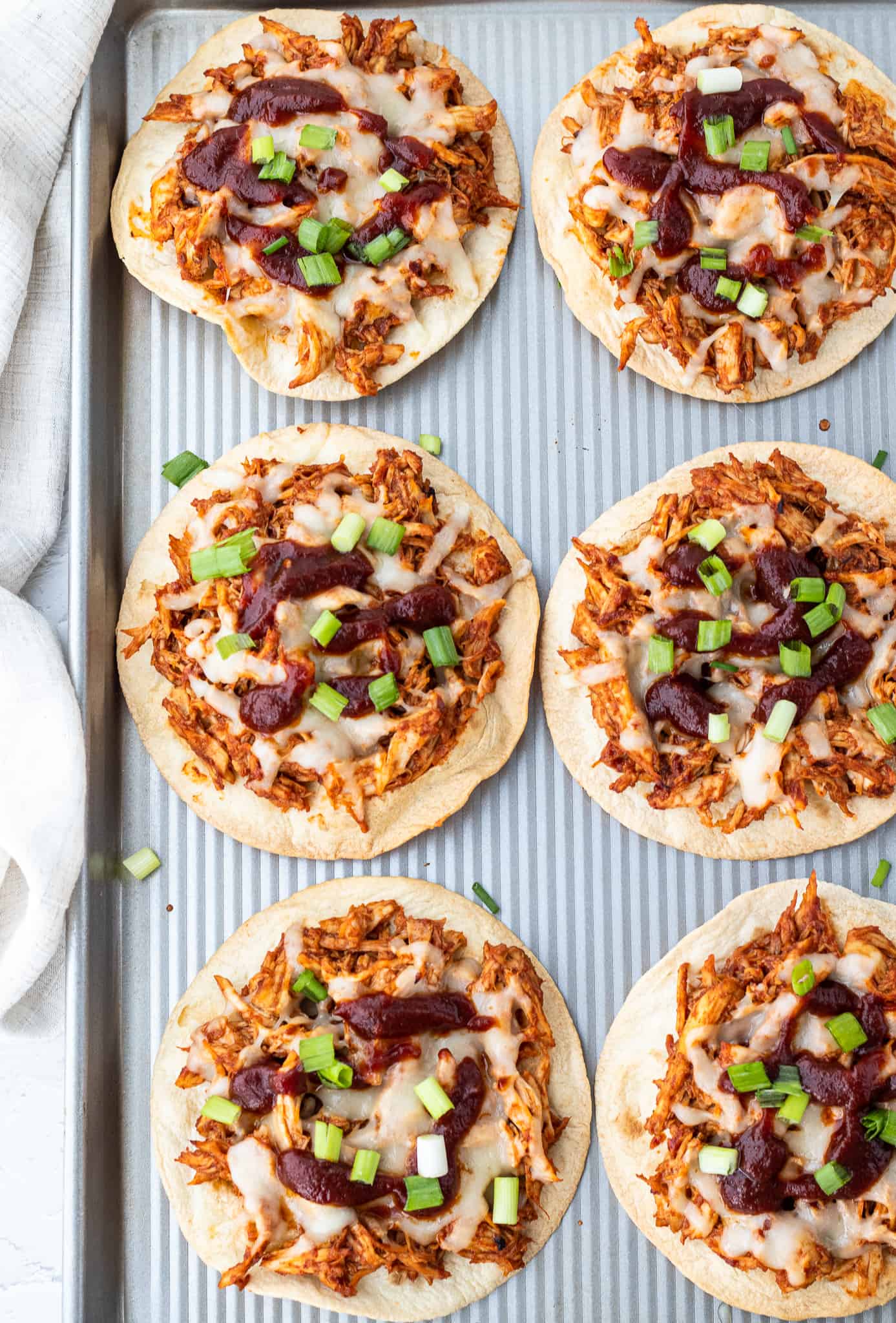 BBQ Chicken Tostadas - Haute & Healthy Living