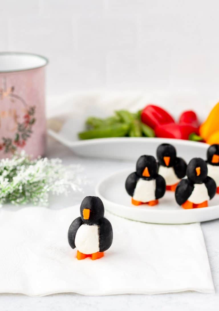 Black Olive Penguins Appetizer