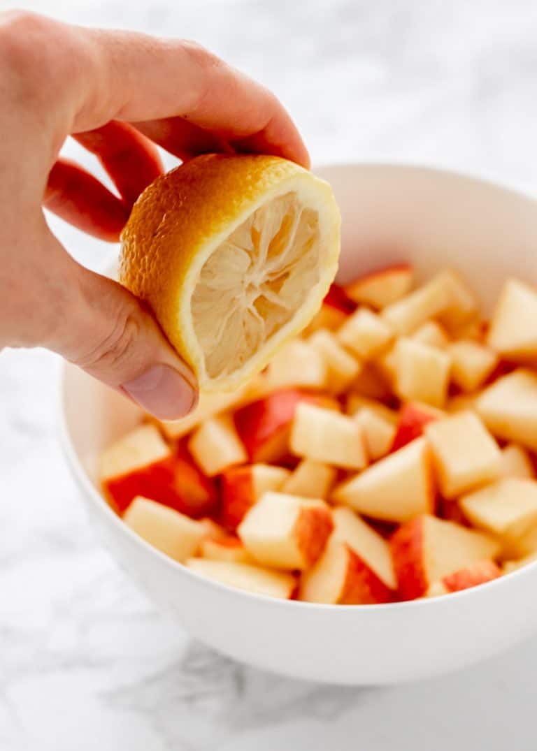 "Caramel" Apple Skewers | Haute & Healthy Living