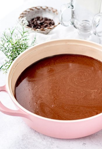 Healthy Hot Chocolate with Cacao Powder {Dairy-Free}