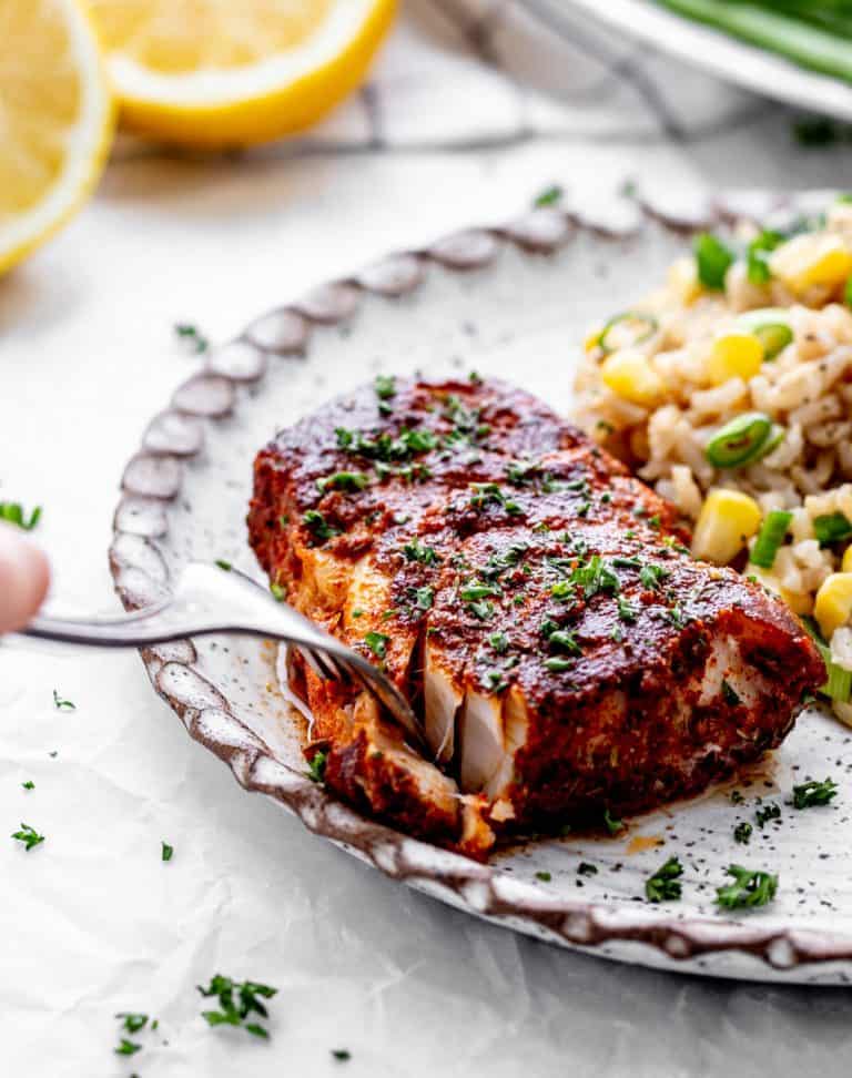 Best Blackened Cod Recipe - Haute & Healthy Living