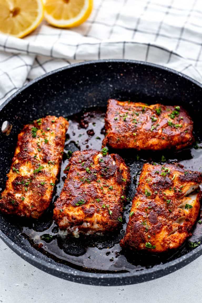 Best Blackened Cod Recipe - Haute & Healthy Living