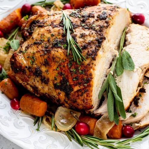 Slow Cooker Turkey Breast Roast {Boneless}