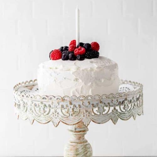 Healthy Baby Smash Cake Recipe {No added sugar}