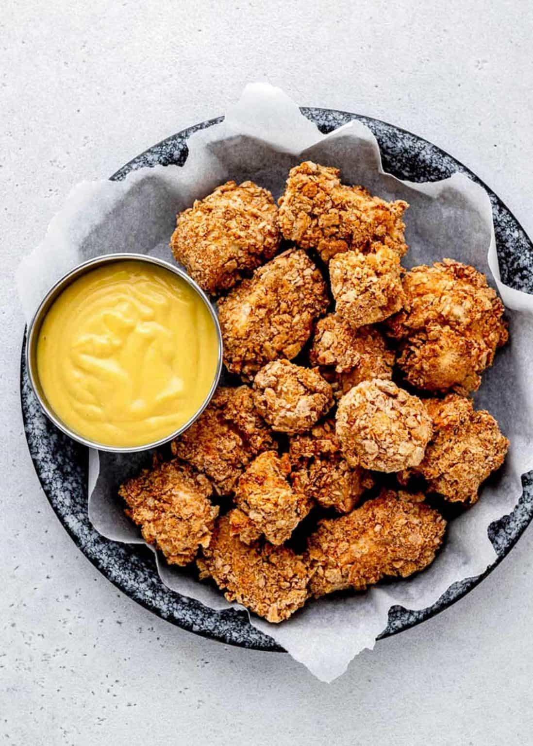 Crispy Air Fryer Chicken Bites - Haute & Healthy Living