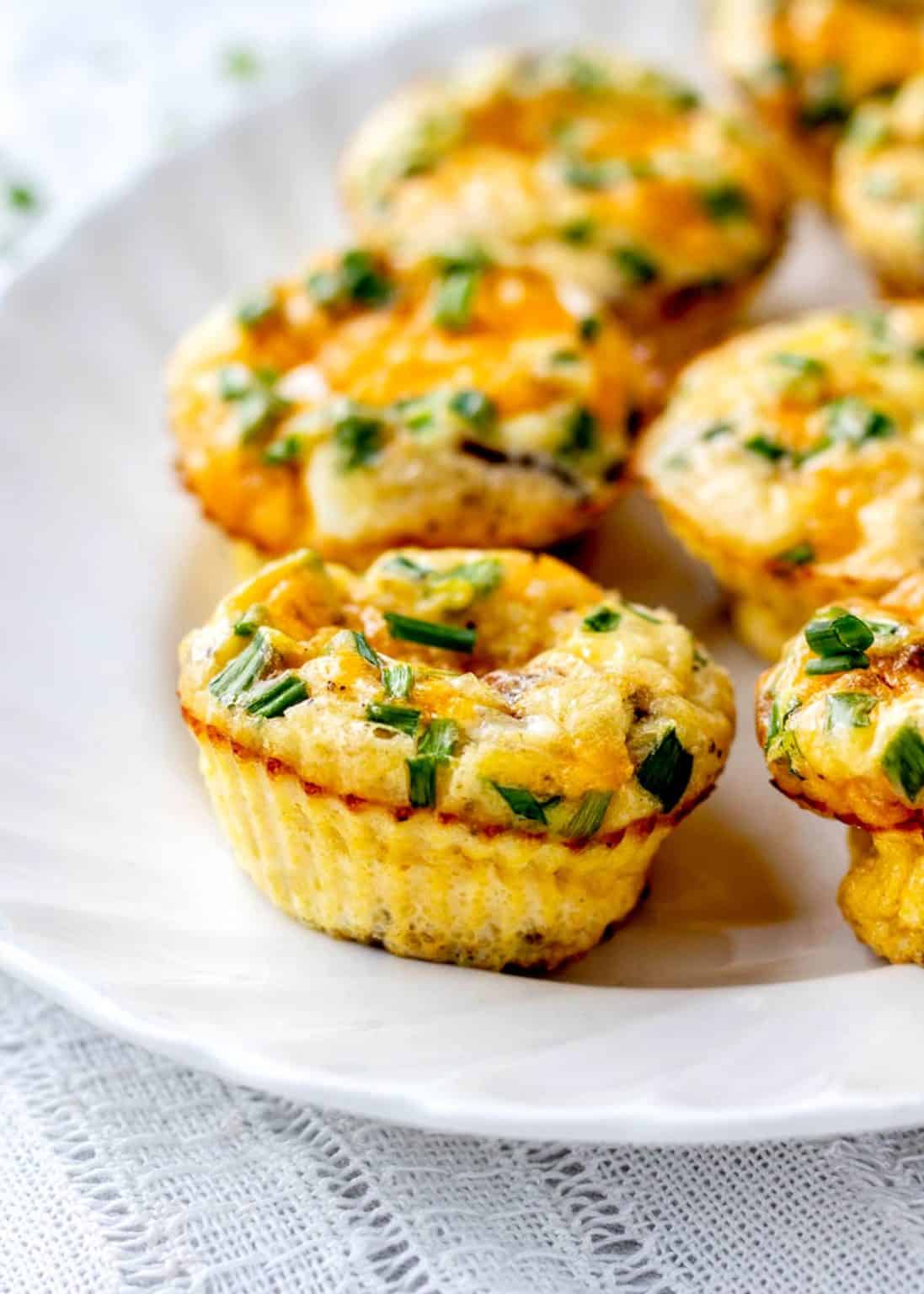 Best Mini Crustless Quiche Recipe {Without Pastry} - Haute & Healthy Living
