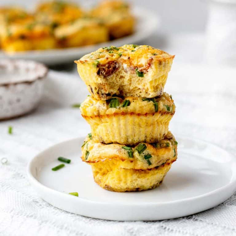 Best Mini Crustless Quiche Recipe {Without Pastry} - Haute & Healthy Living