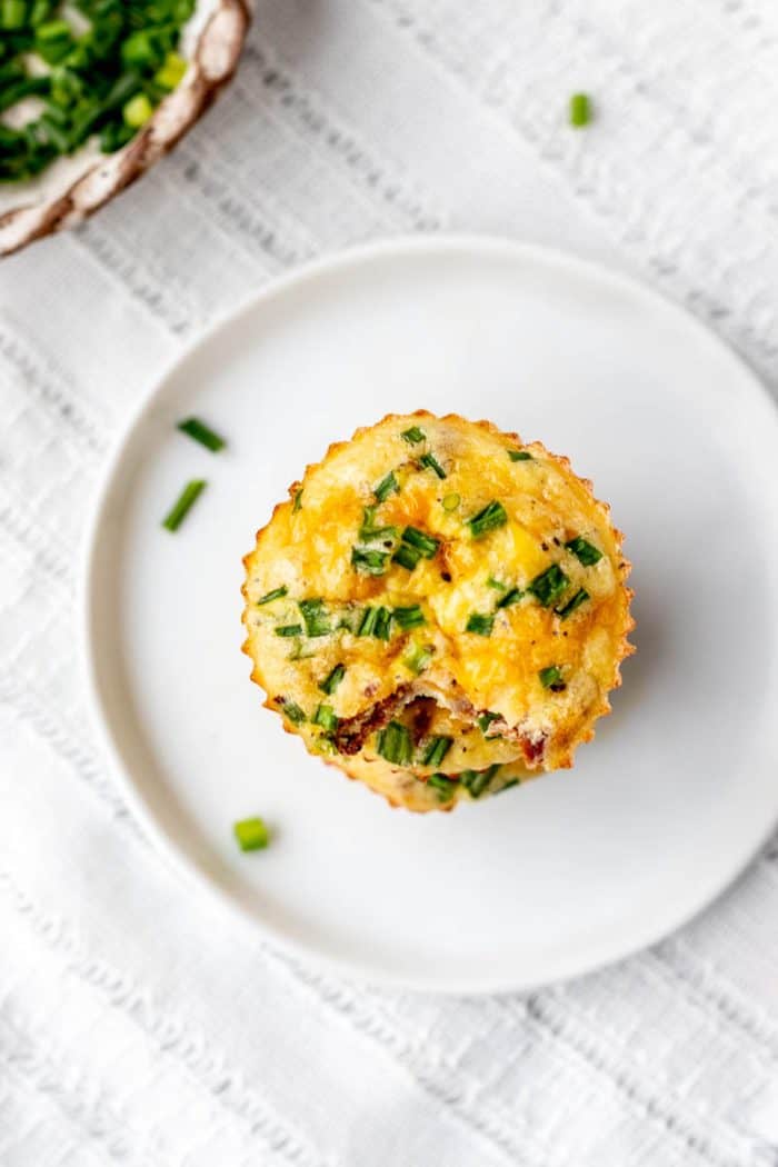 Best Mini Crustless Quiche Recipe {Without Pastry} - Haute & Healthy Living