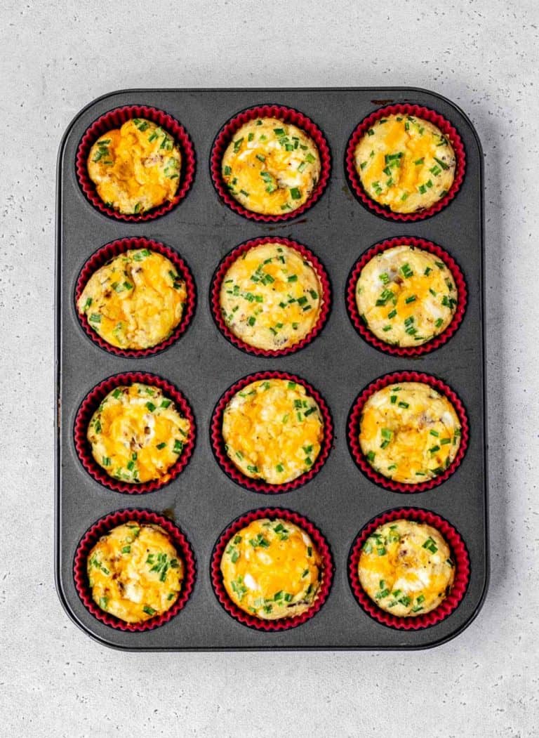 Best Mini Crustless Quiche Recipe {Without Pastry} - Haute & Healthy Living