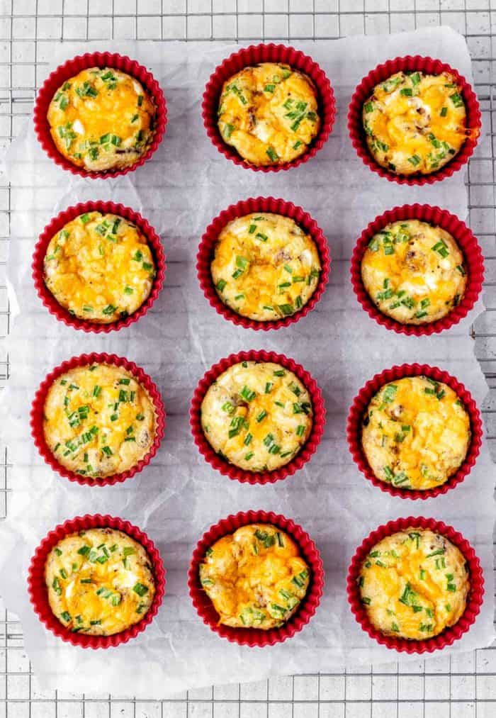 Easy Crustless Mini Quiche Recipe - Haute & Healthy Living