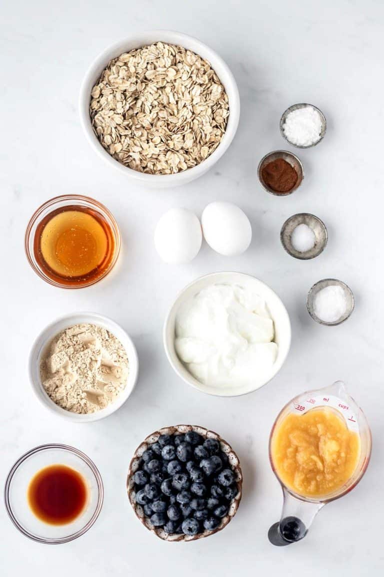 Healthy Blueberry Protein Muffins - Haute & Healthy Living