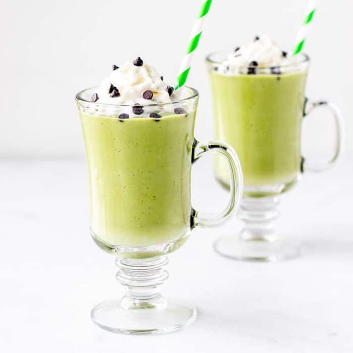 Healthy Shamrock Protein Shake - Haute & Healthy Living