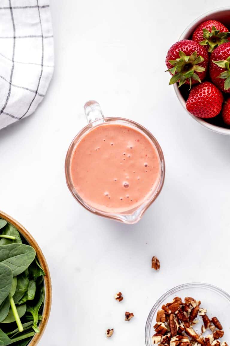 Strawberry Balsamic Vinaigrette Salad Dressing