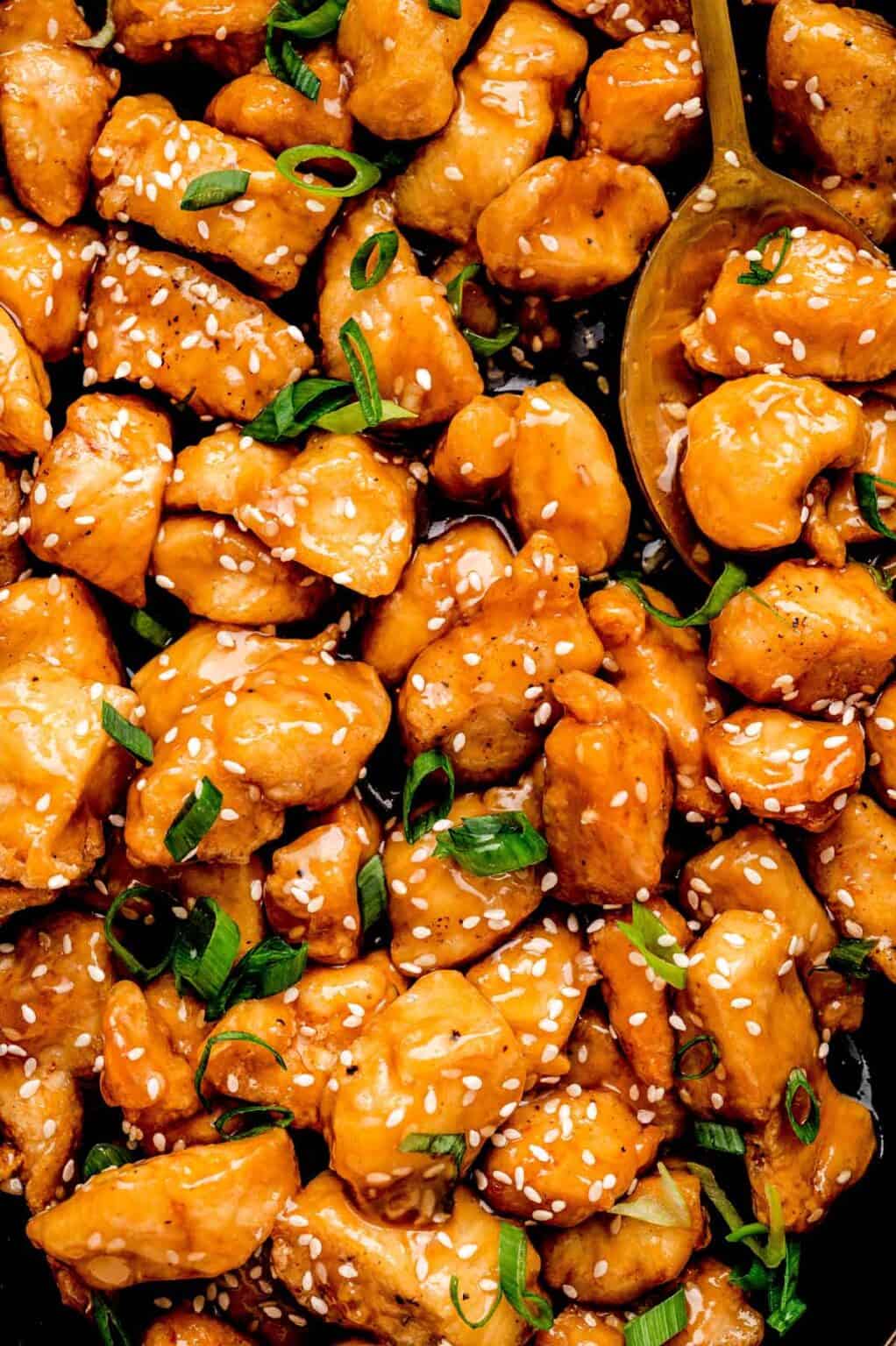 Healthy Honey Sesame Chicken Recipe - Haute & Healthy Living