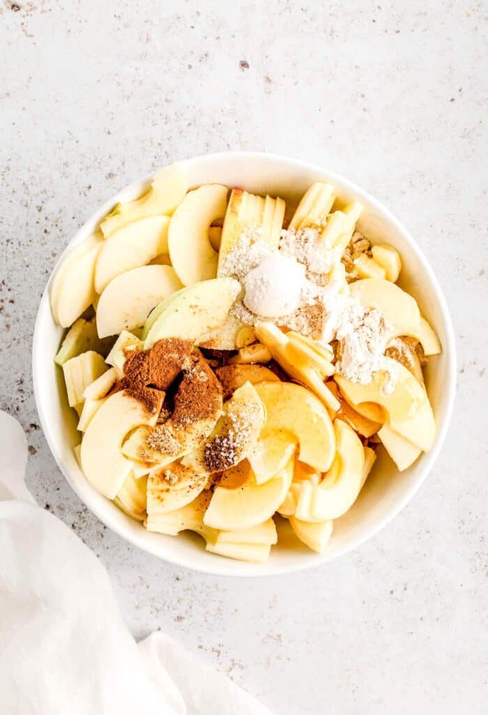 Healthy Apple Pie with Whole Wheat Crust - Haute & Healthy Living