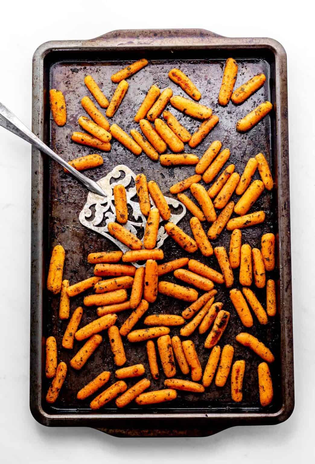 Roasted Ranch Baby Carrots Recipe | Haute & Healthy Living