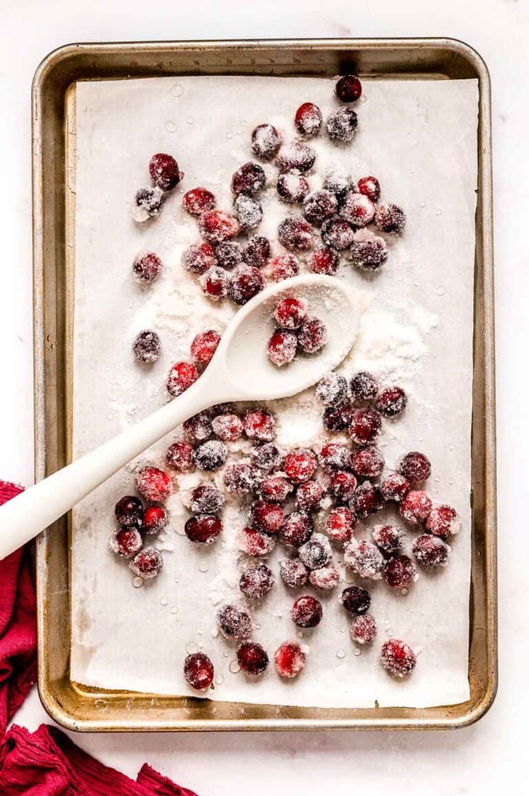 Easy Sparkling Cranberries Recipe - Haute & Healthy Living