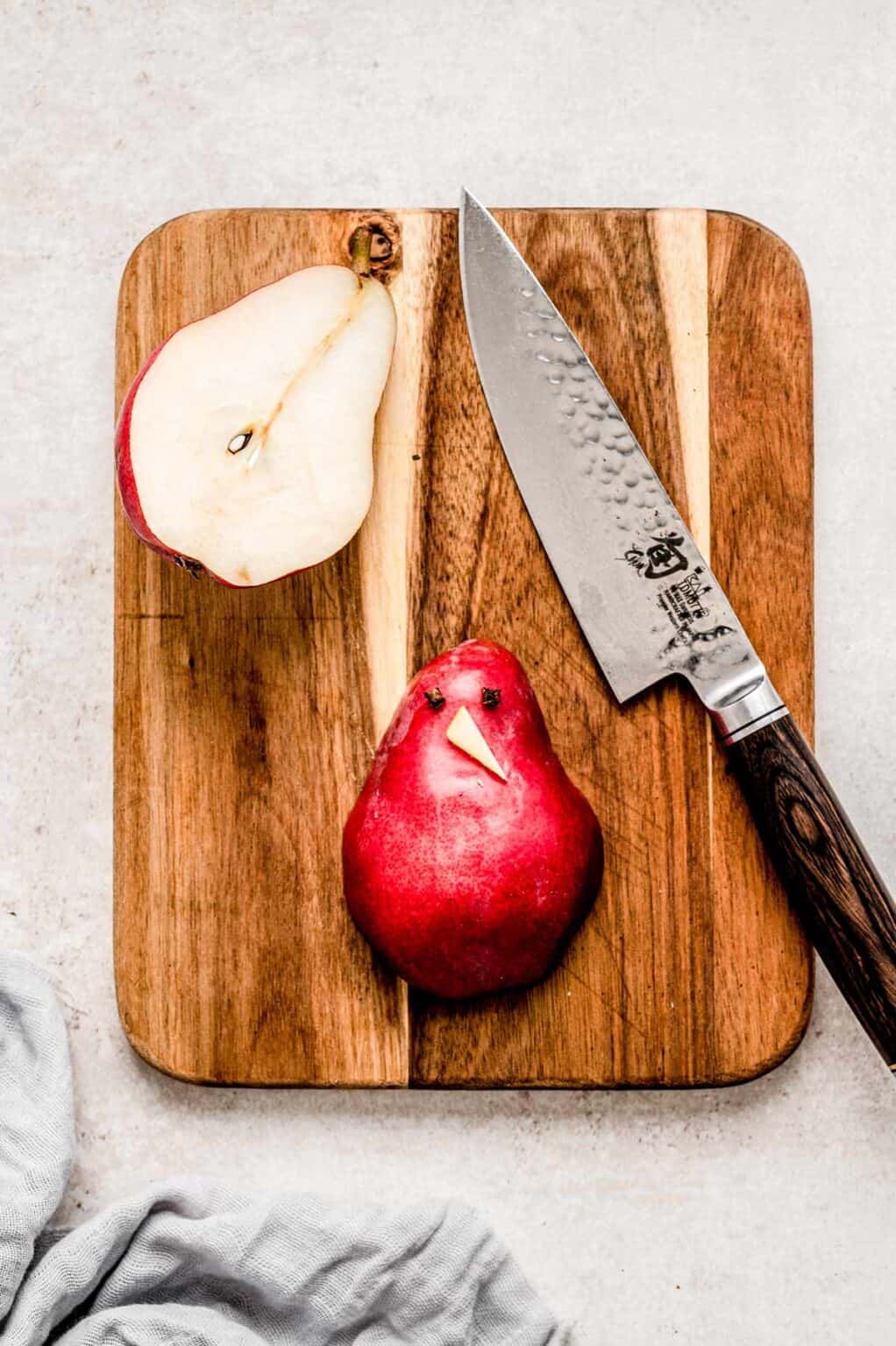 Thanksgiving Turkey Charcuterie Board {with Pear} - Haute & Healthy Living