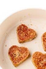 Heart-Shaped French Toast - Perfect for Valentine's! - Haute & Healthy ...