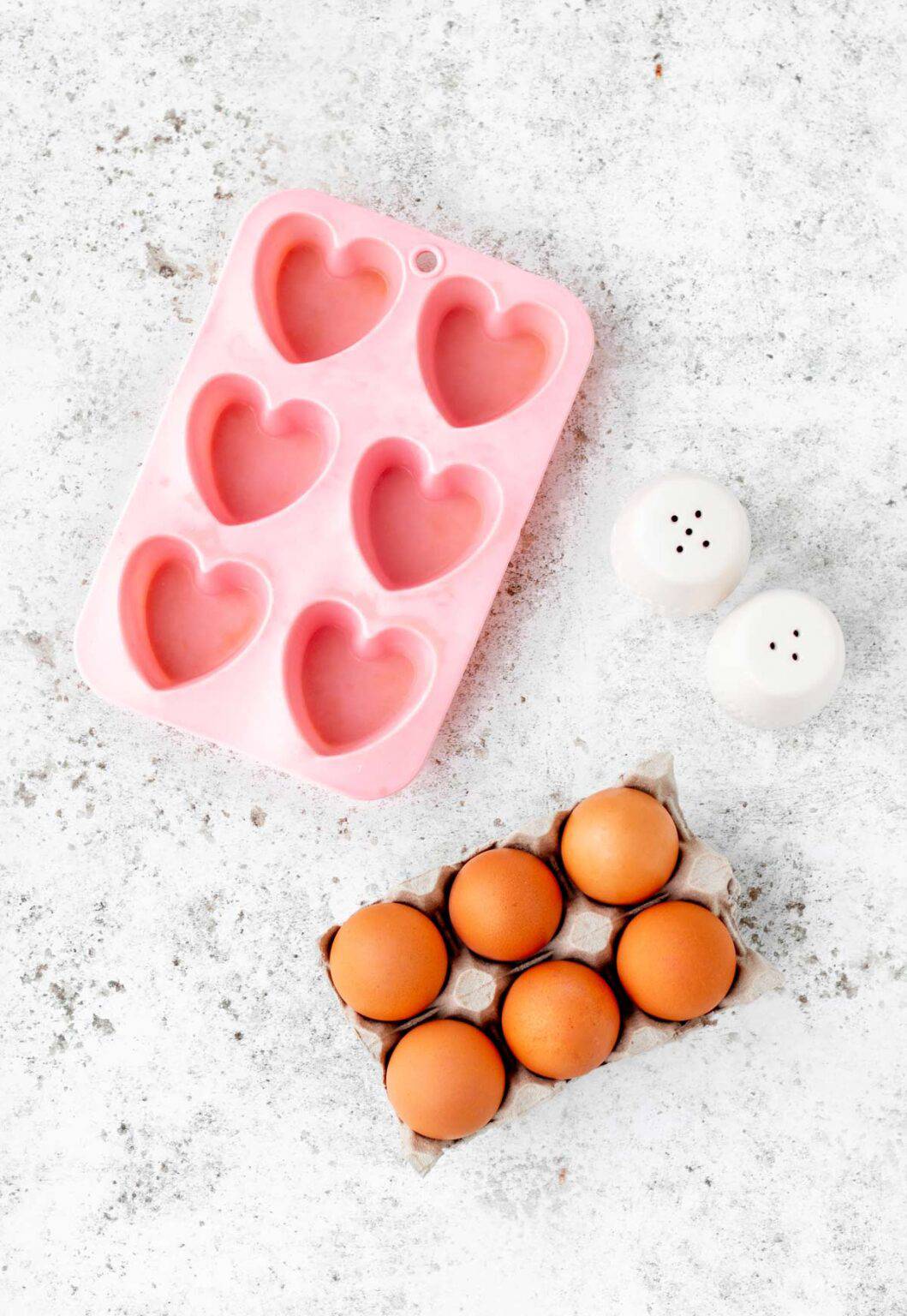 Heart-Shaped Eggs - Haute & Healthy Living