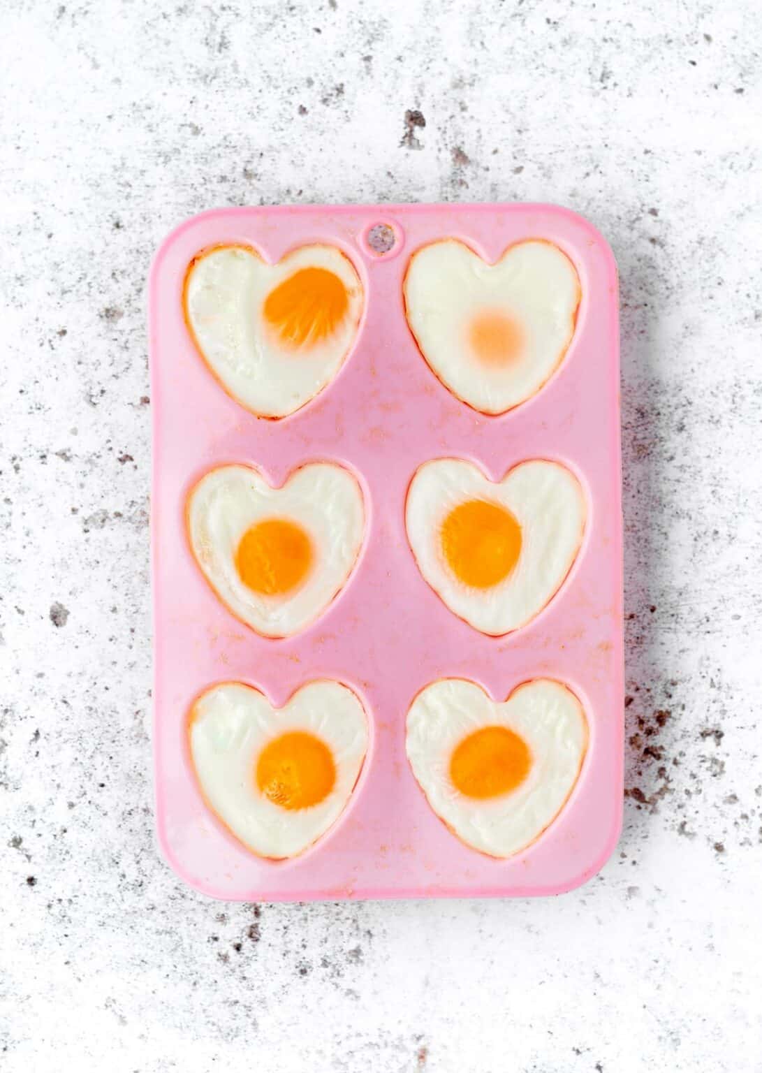 Heart-Shaped Eggs - Haute & Healthy Living