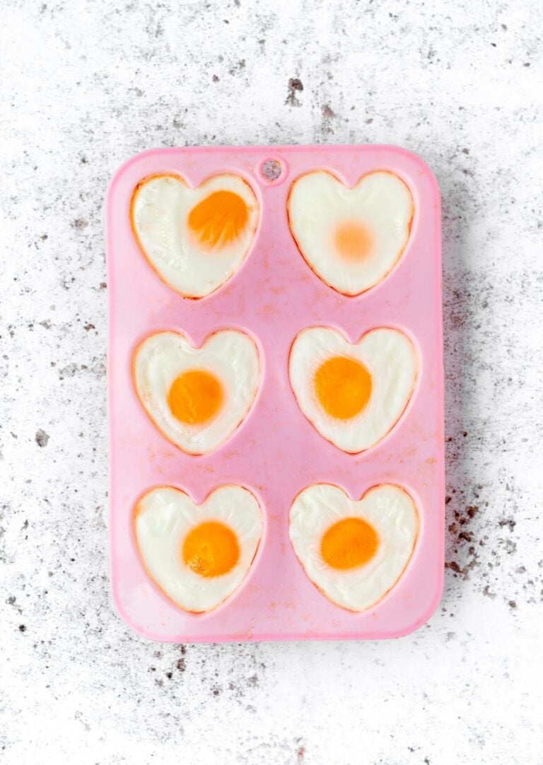 Heart-Shaped Eggs - Haute & Healthy Living