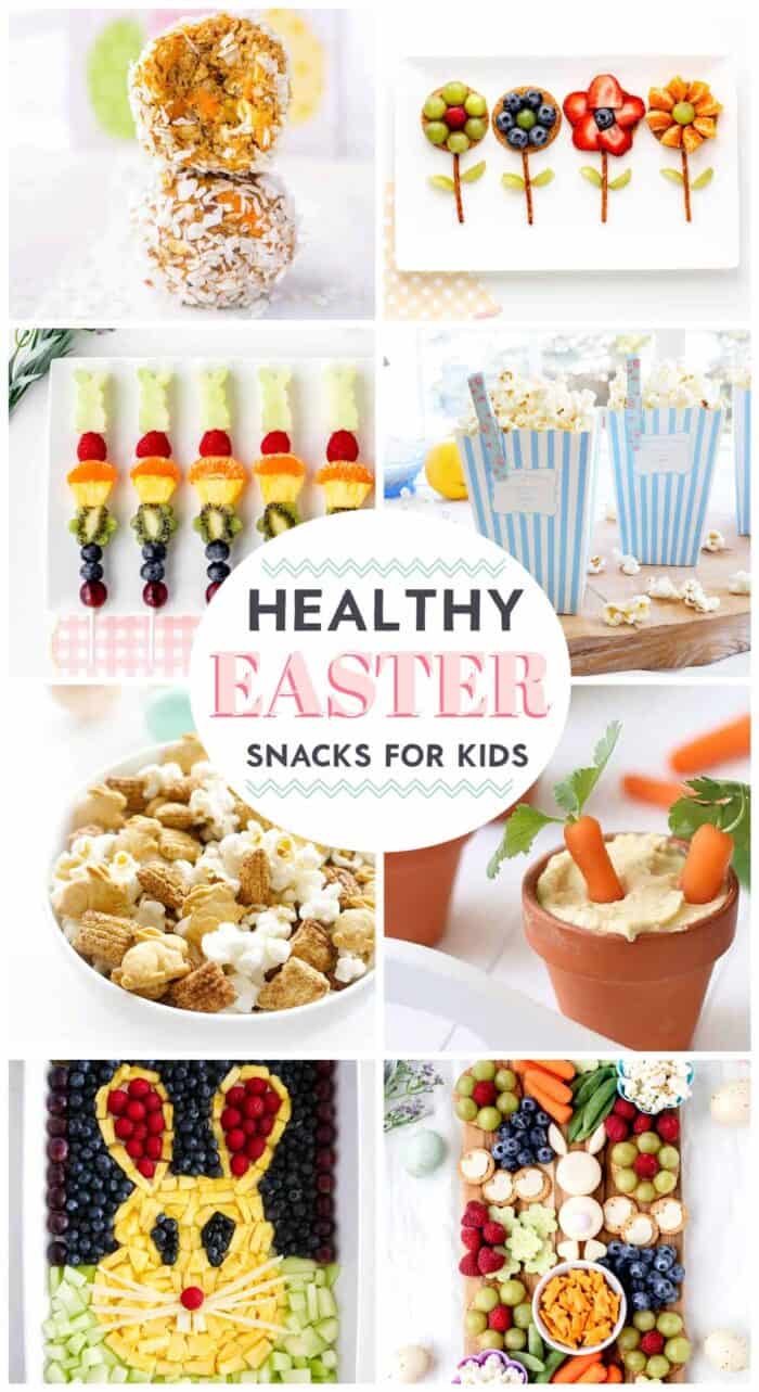 30 Cute & Healthy Easter Snacks for Kids - Haute & Healthy Living