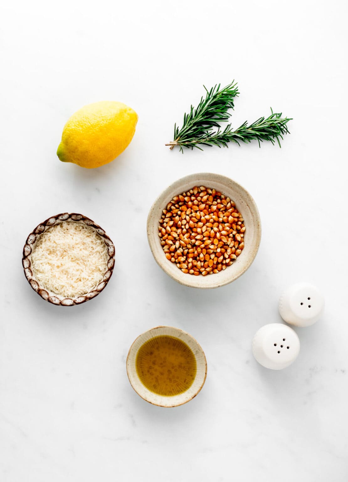 Lemon Parmesan Rosemary Popcorn Recipe - Haute & Healthy Living
