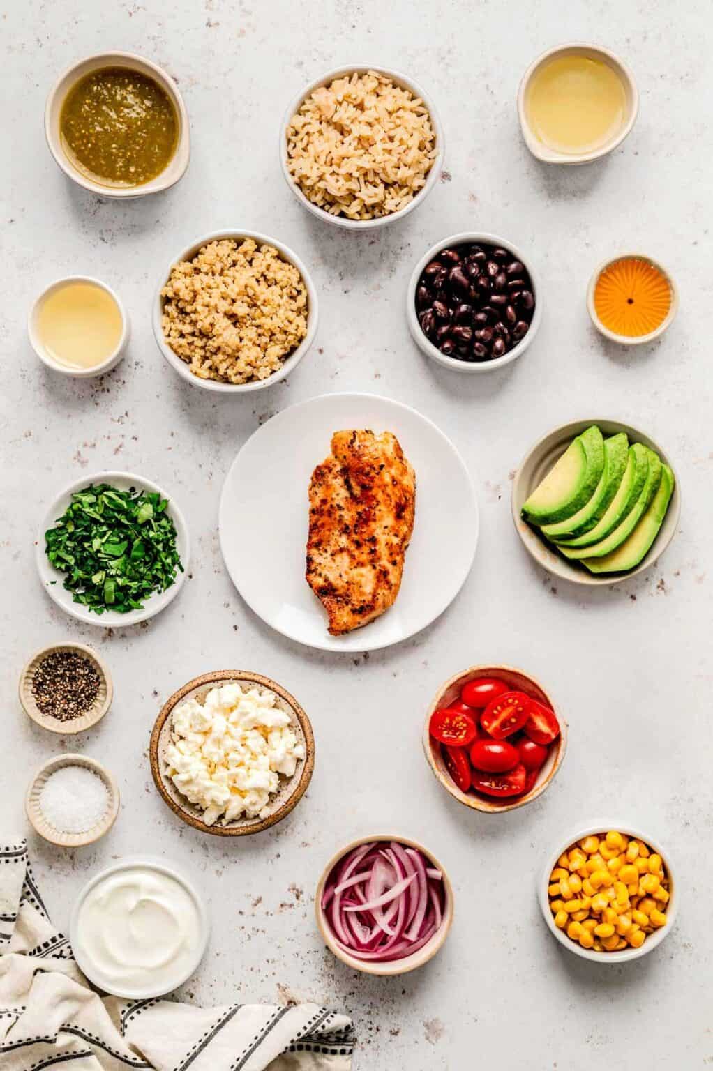 Copycat Panera Bread Baja Bowl Recipe with Chicken - Haute & Healthy Living