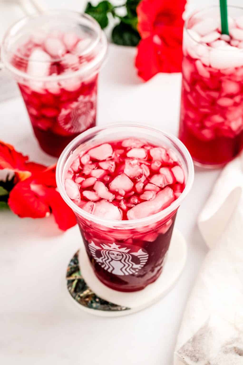 Starbucks Iced Passion Tango Tea Recipe - Haute & Healthy Living