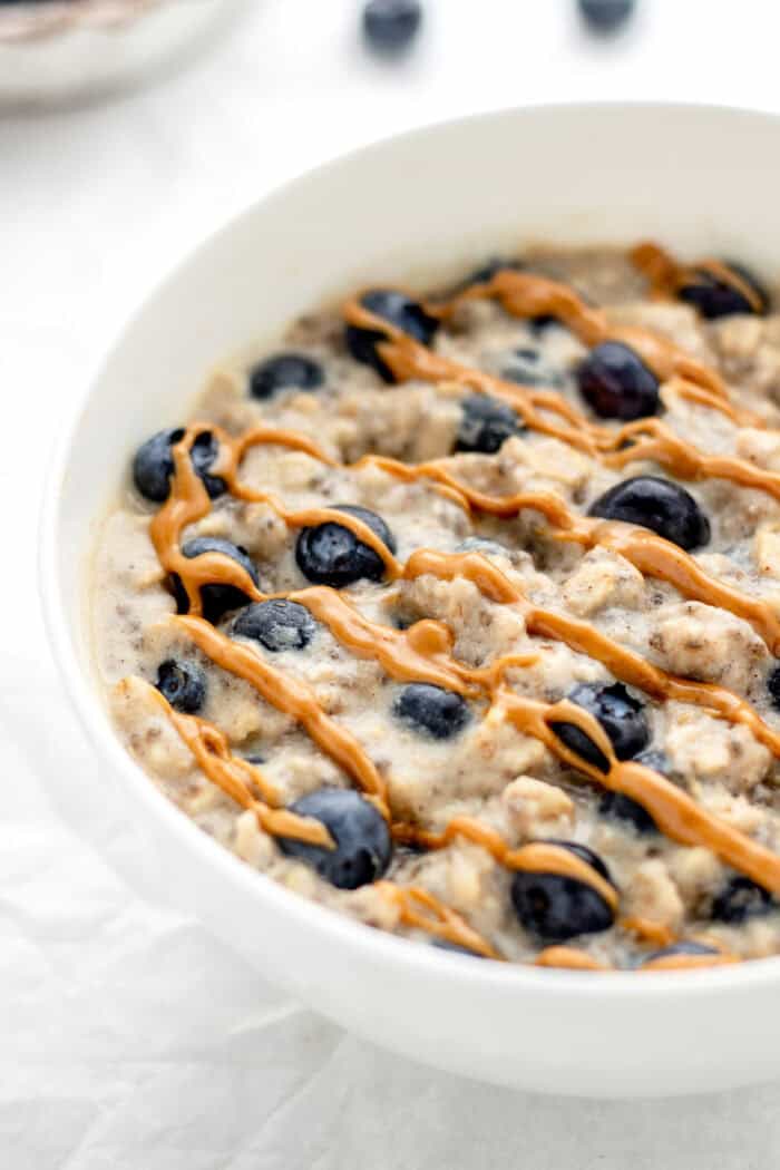 Macro-Friendly High Protein Oatmeal - Haute & Healthy Living