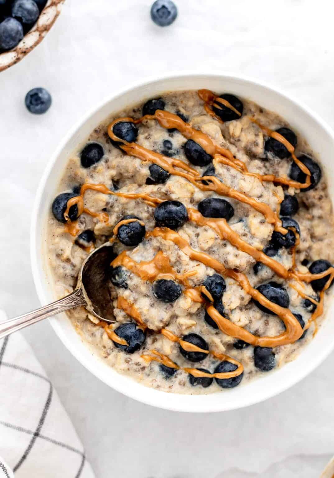 Macro-Friendly High Protein Oatmeal - Haute & Healthy Living