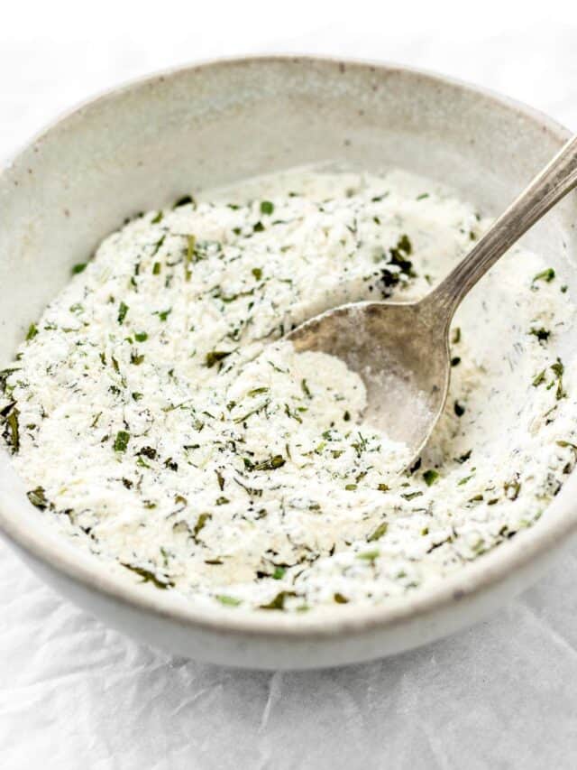 Homemade Low Sodium Ranch Seasoning Mix Story - Haute & Healthy Living