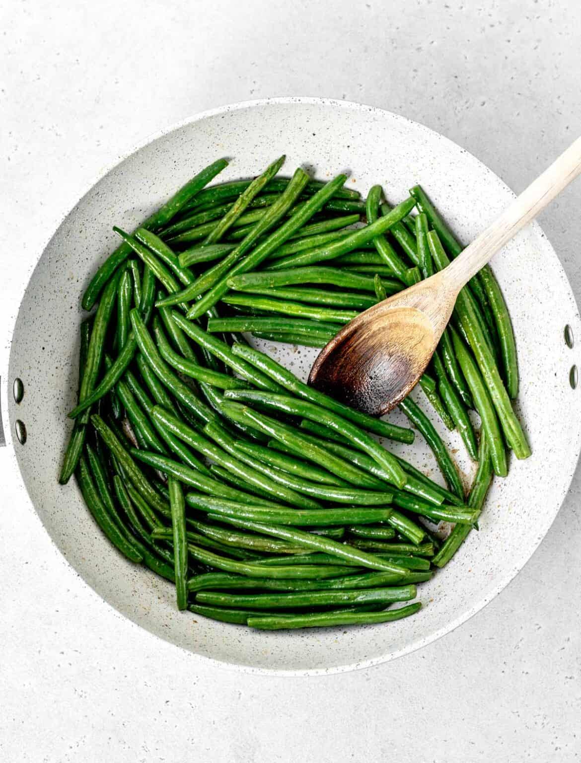 Fresh French Green Beans With Bacon - Haute & Healthy Living