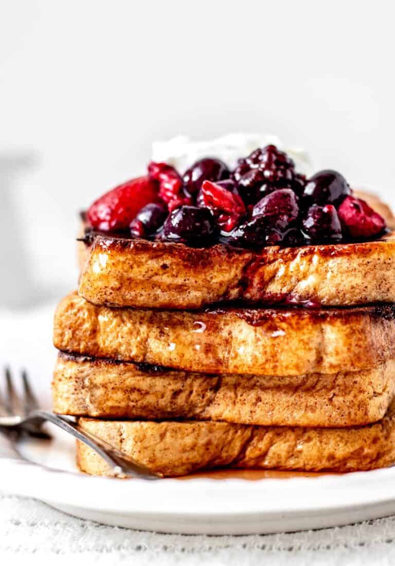 Best High Protein French Toast {with Protein Powder} - Haute & Healthy ...