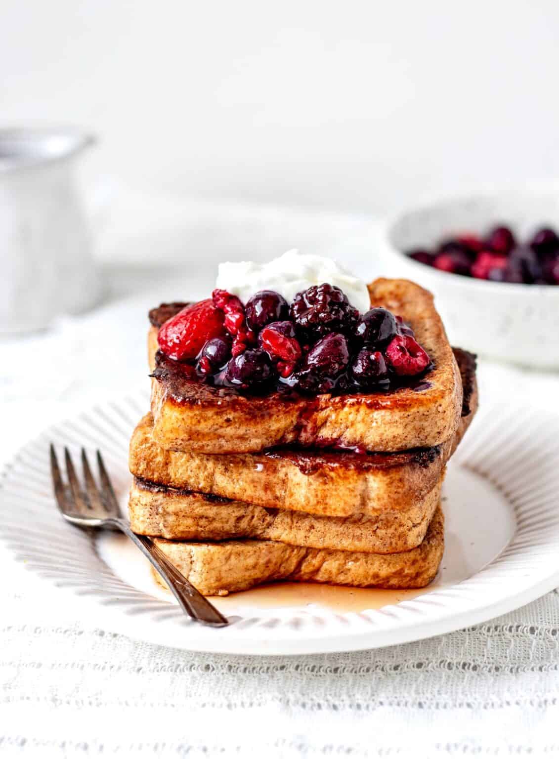 Best High Protein French Toast {with Protein Powder} - Haute & Healthy ...