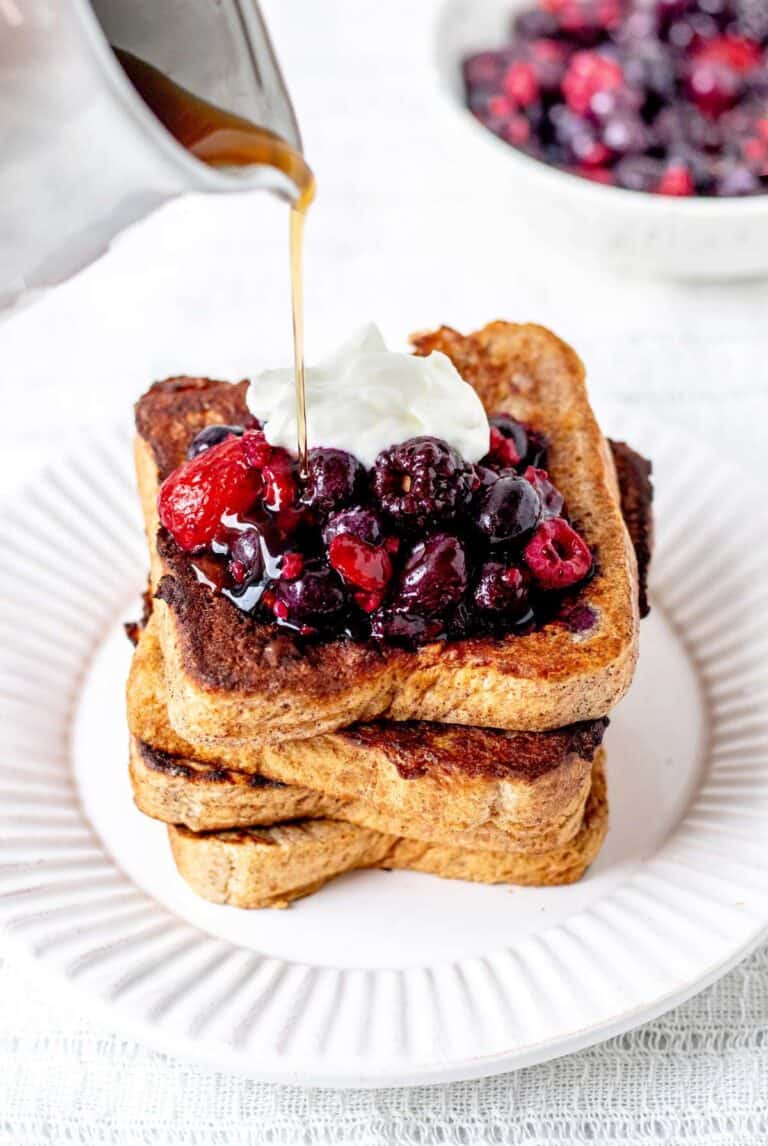 Best High Protein French Toast {with Protein Powder} - Haute & Healthy ...