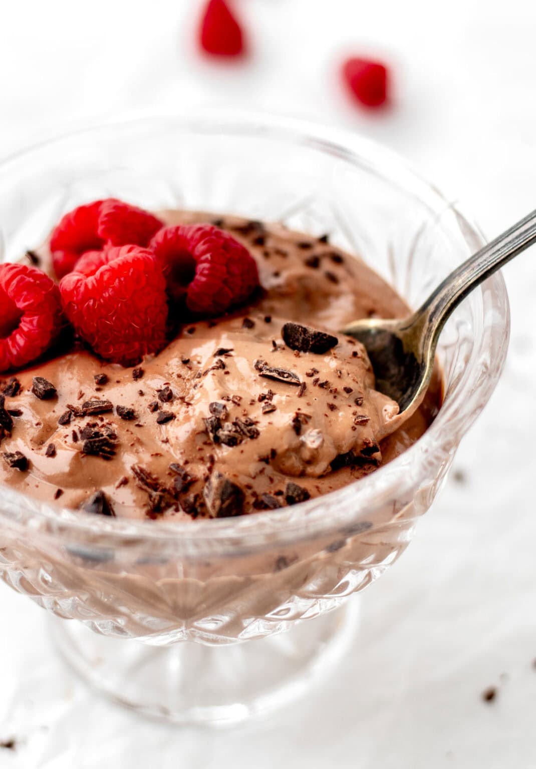 Cottage Cheese Chocolate Protein Pudding - Haute & Healthy Living
