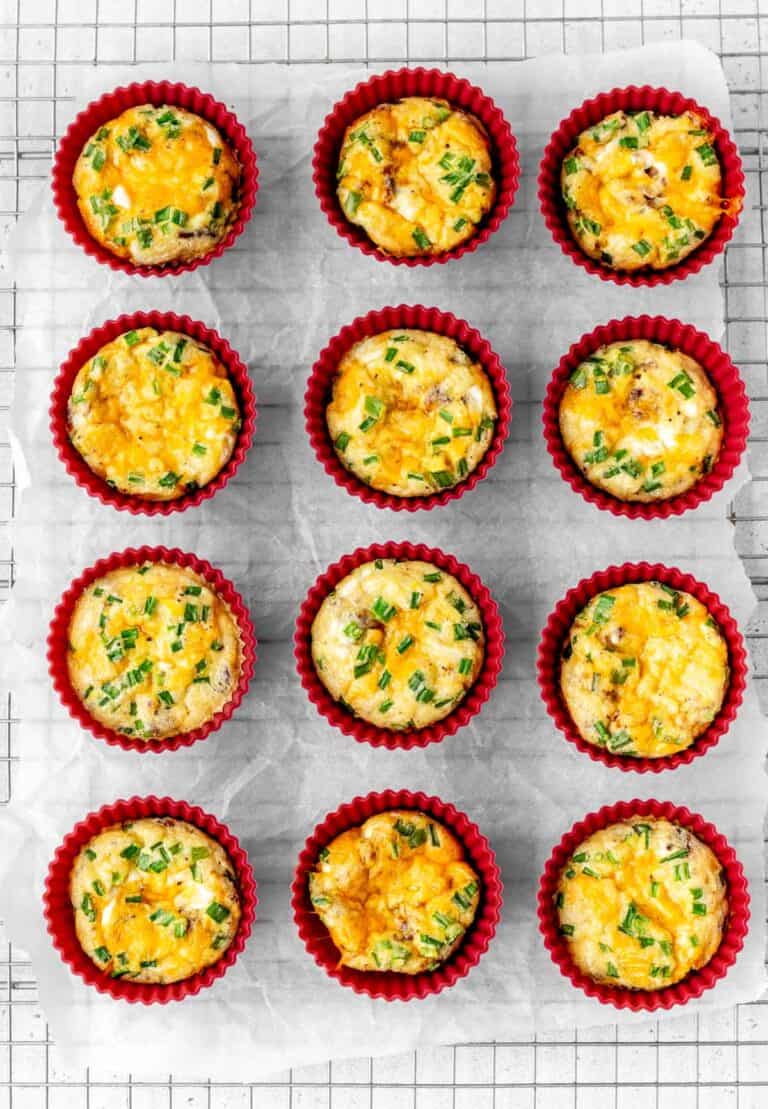 Best Mini Crustless Quiche Recipe {Without Pastry} - Haute & Healthy Living