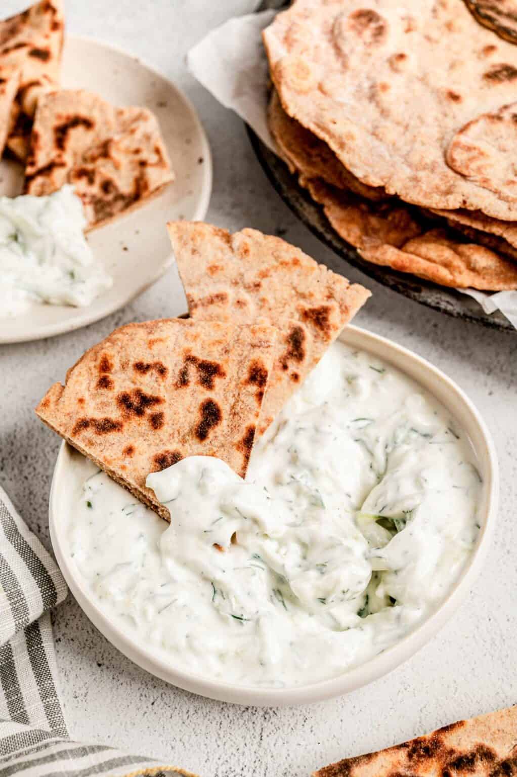 High Protein Pita Bread Recipe - Haute & Healthy Living