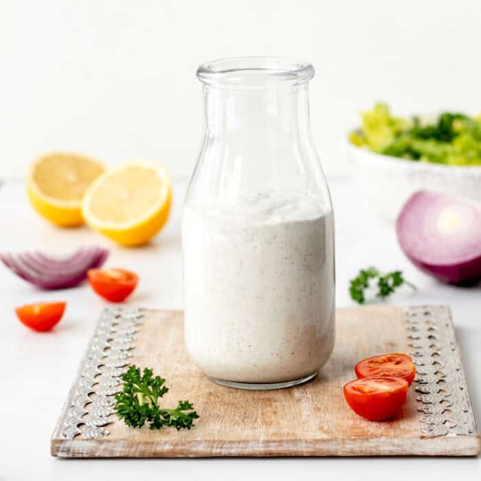 Whipped Cottage Cheese Ranch Dressing - Haute & Healthy Living