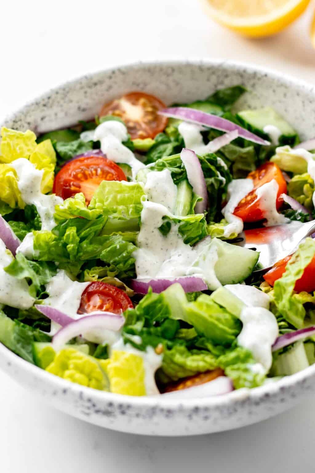 Whipped Cottage Cheese Ranch Dressing - Haute & Healthy Living