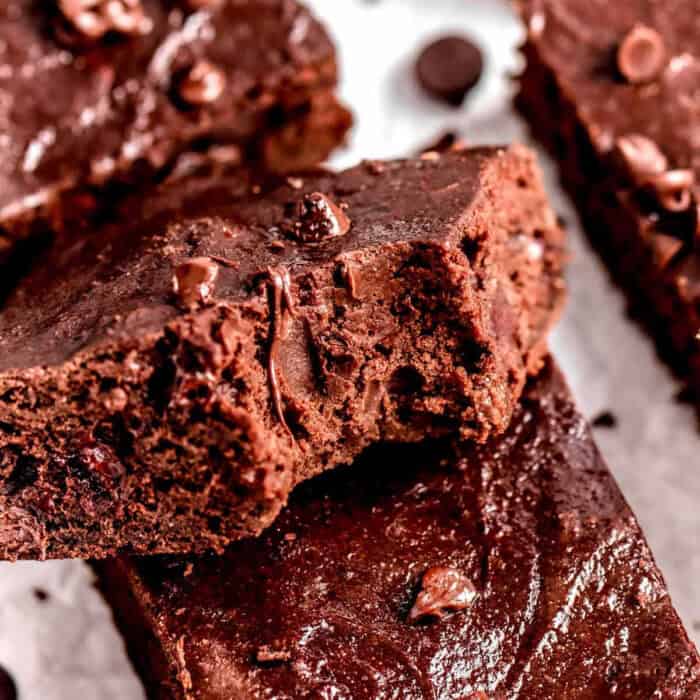Cottage Cheese Brownies - Haute & Healthy Living